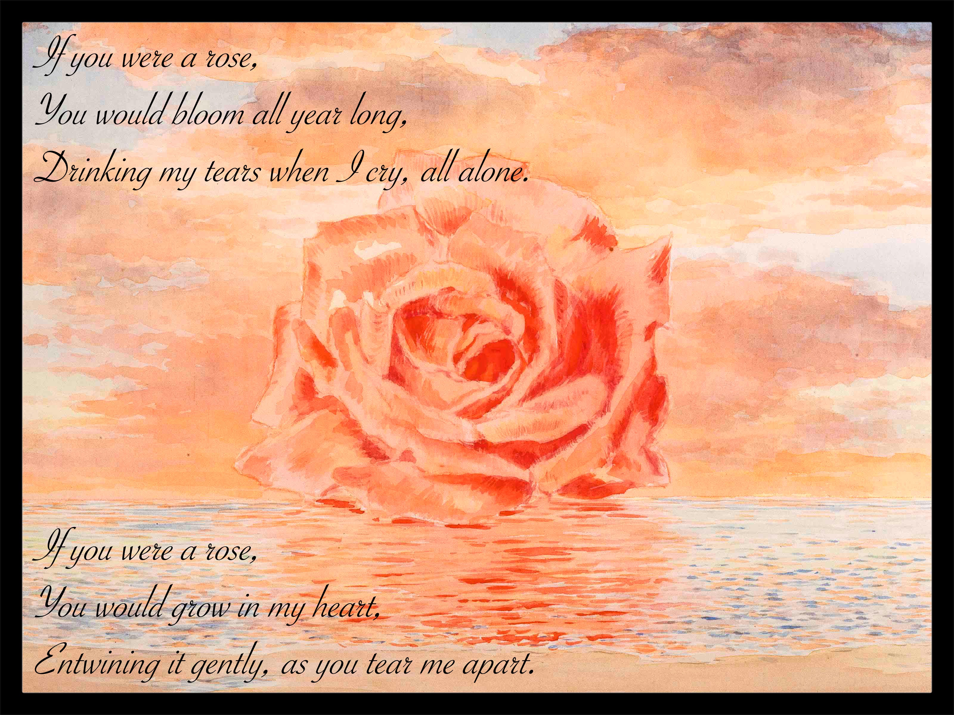 Ceci n’est pas une Rose – The Waves of Poetry