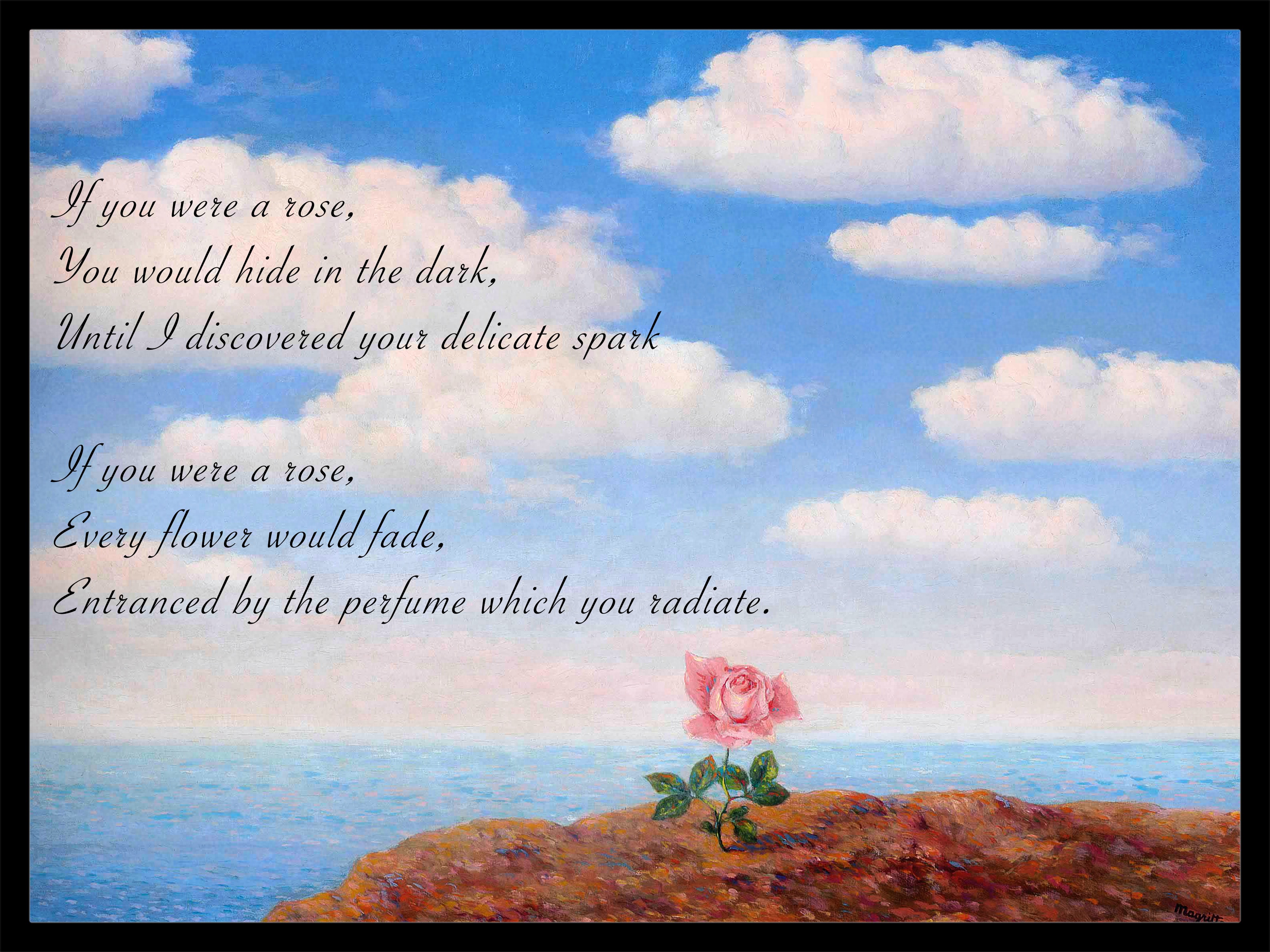 Ceci n’est pas une Rose – The Waves of Poetry